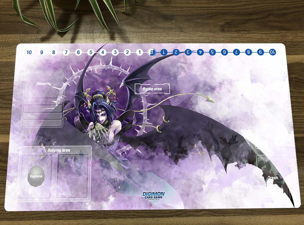 Digimon Duel Playmat Lilithmon Trading Card Game Mat DTCG CCG Mat Mouse ...