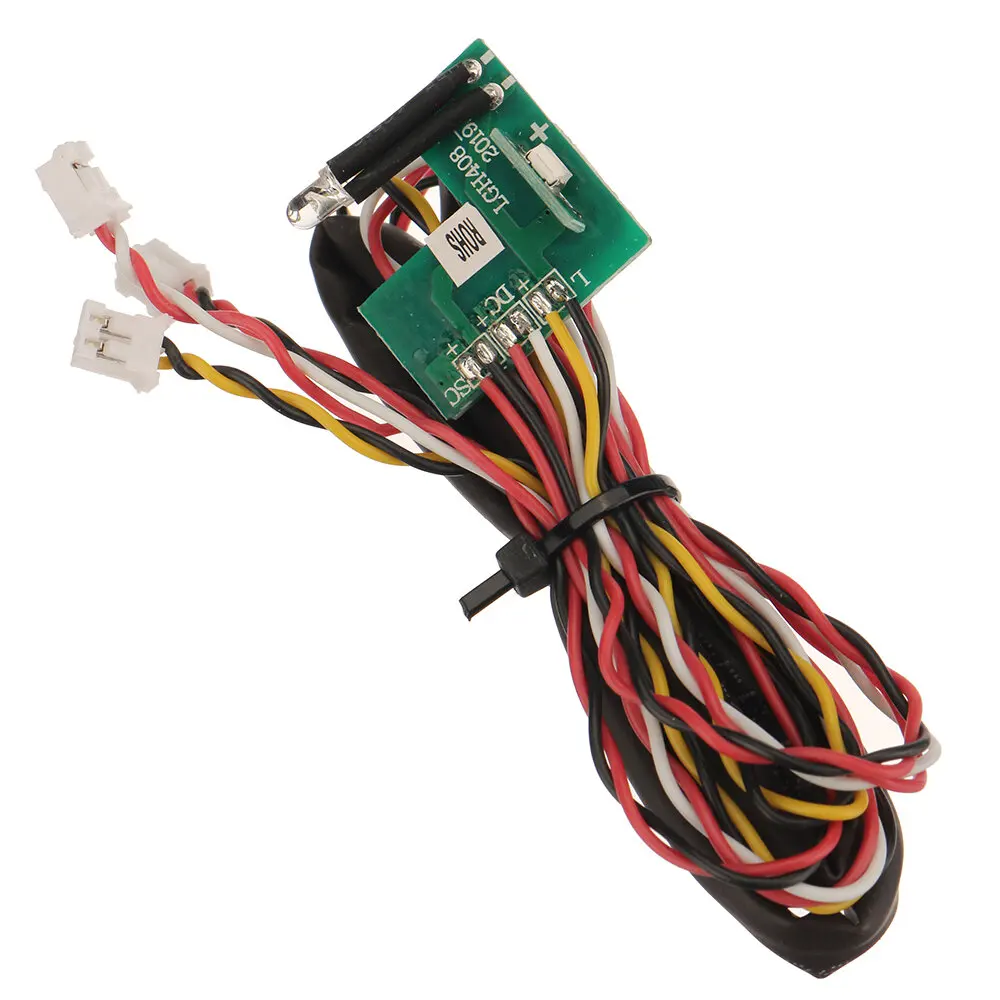 HG P408 P415 1/10 RC 자동차 스페어 테일 LED 라이트 보드, L/R HMDZ 001/002 차량 모델 부품 ...