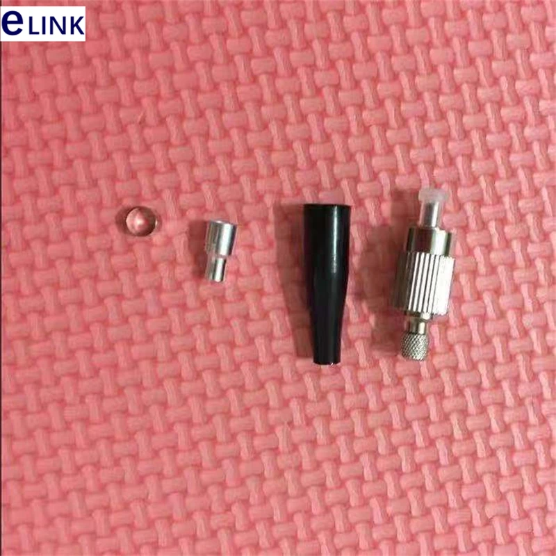 10pcs FC fiber optic connector kits with non standard hole Metal ...