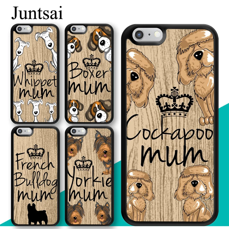 Cockapoo Whippet Boxer Mum Dog Quote Case For Iphone 13 Pro Max 11 12 ...