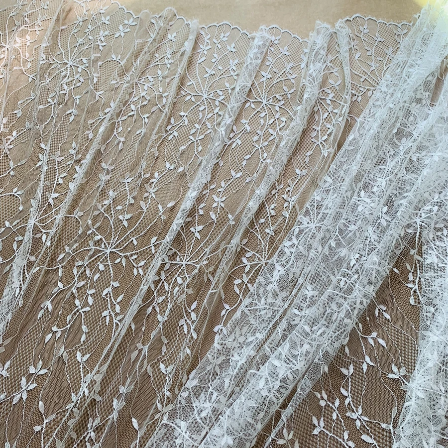French Lace | Lace Fabric | Lace Leaves | Eyelash | Dress - Diy Lace ...