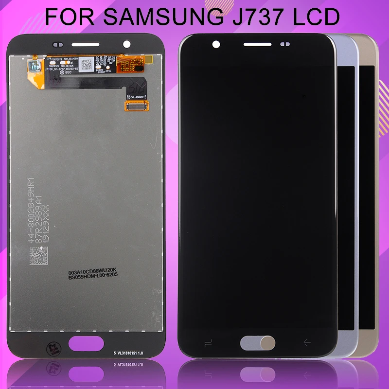 1 pçs 5.5 polegada original j7 2018 display para samsung galaxy j737 ...