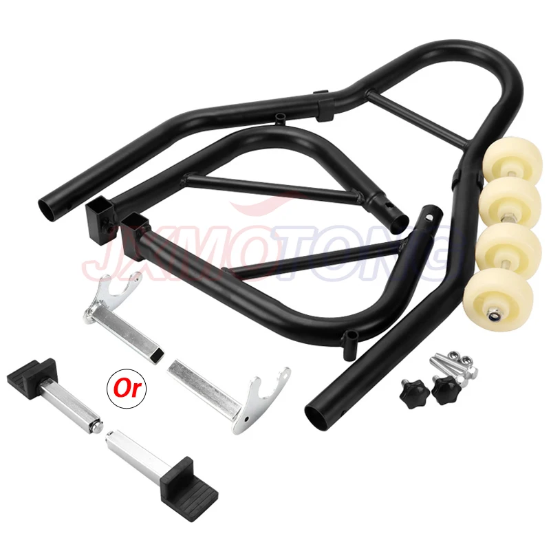 Motorcycle Full Set Front Wheel And Rear Wheel Support Stand Wheel ...