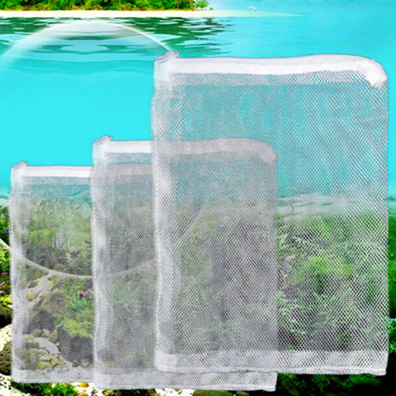 5pcs Filter Filtration Sock Sump Micron Aquarium Marine Reef Mesh Pouch ...