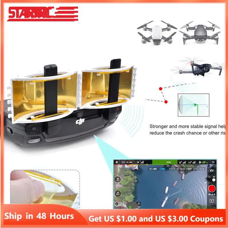DJI Mavic pro /Mavic 2 Pro drone Controller Signal Booster Range ...