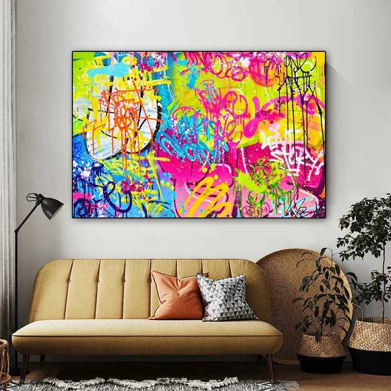 Simple Colorful Abstract Paintings