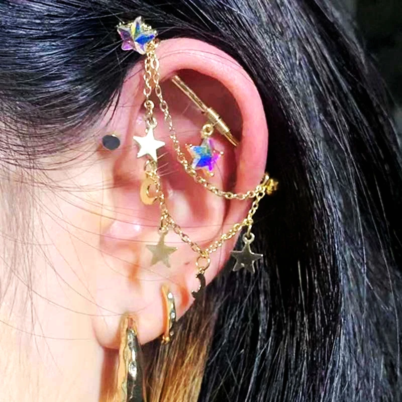 Industrial Piercing Jewelry Chain