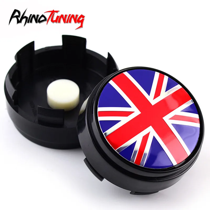 4pcs 66mm 63mm Floating Car Wheel Center Hub Caps Uk Britain For Rays ...
