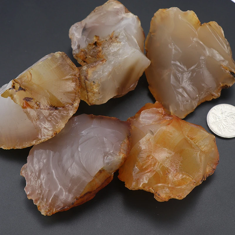 5pcs New Camping Survival In The Wild Flint Natural Flint Fire Tool ...