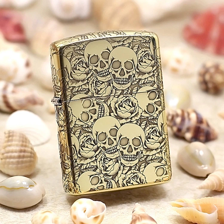 Skull Zippo Lighters