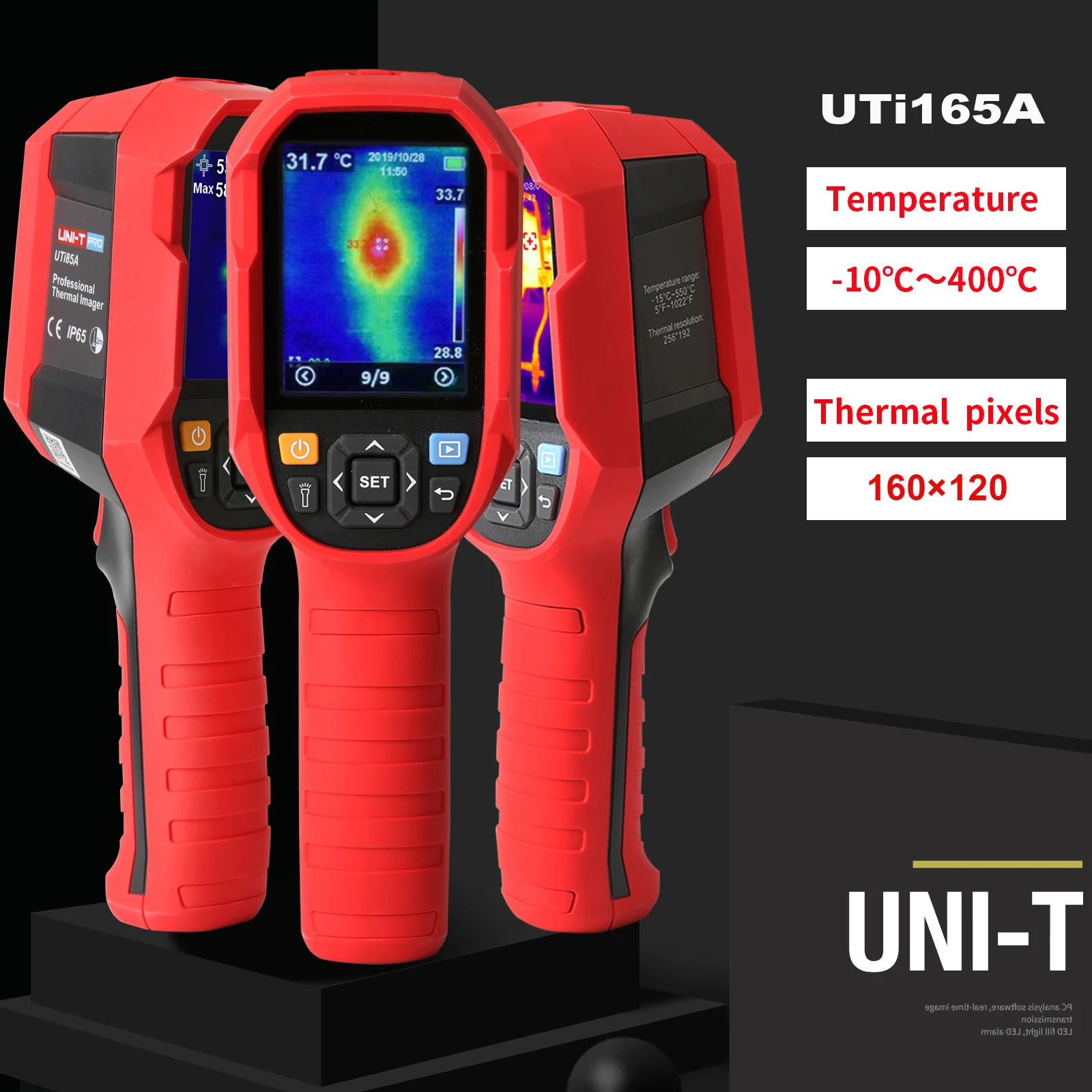 Uni-t Uti165a Industrial Infrared Thermal Imager Power Equipment/air ...