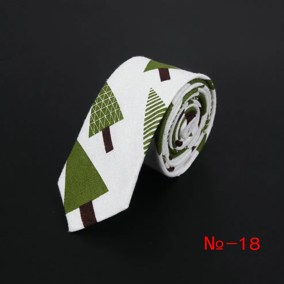 Cravate,Cravate en lin et coton pour hommes et femmes, cravate à col ...