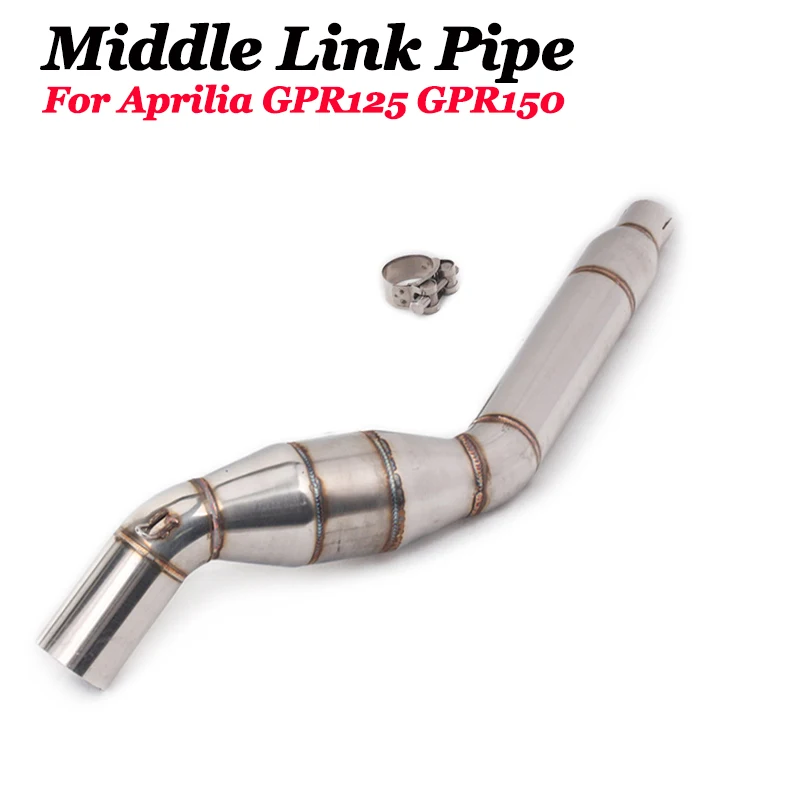 For Aprilia GPR125 GPR150 Motorcycle Exhaust Escape MOTO Modified ...