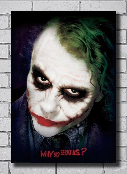 Joker Poster Why So Serious