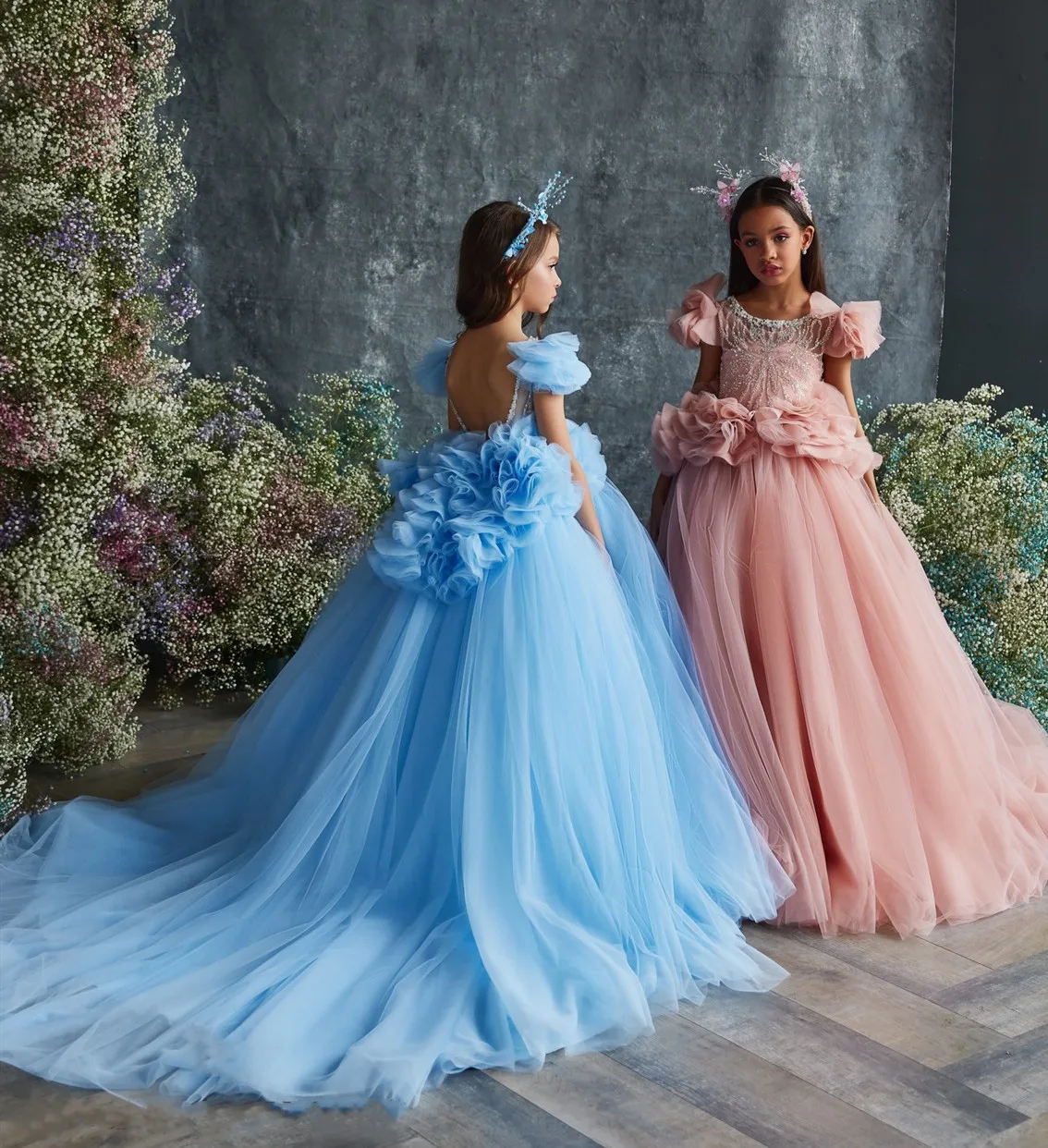 Big Poofy Dresses For Kids