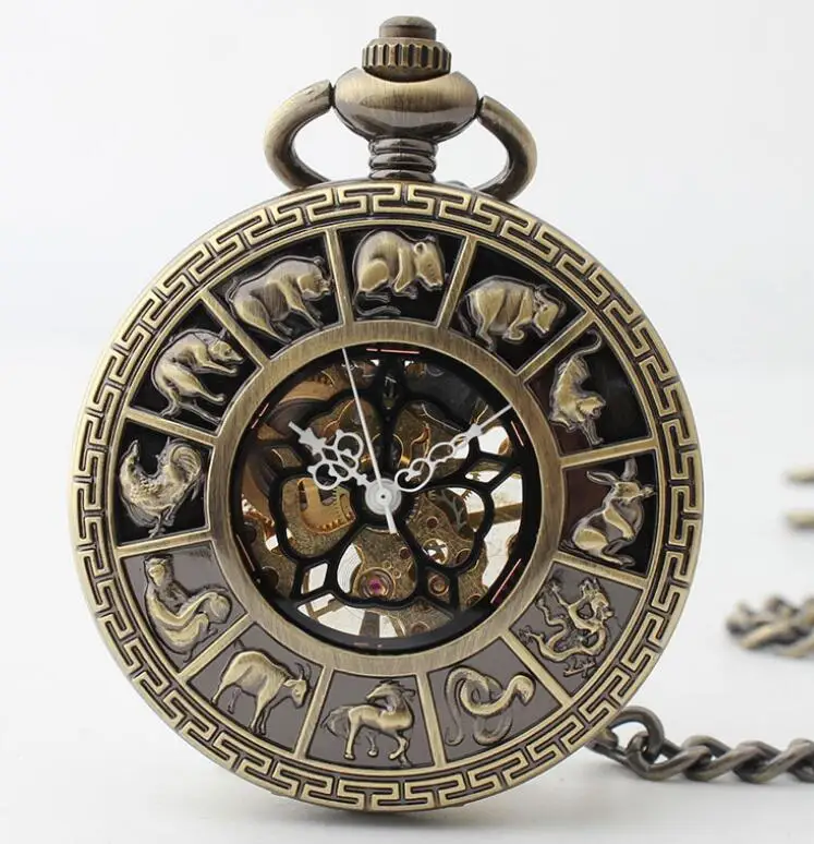 Reloj-de-bolsillo-Retro-de-estilo-chino-reloj-de-bolsillo-mec-nico-de ...