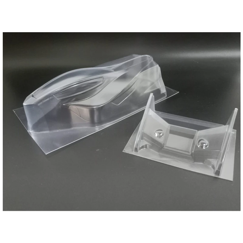 Rc Car Shell Tamiya TT02B Clear Body + Tail Wing For 1:10 Scale Model ...