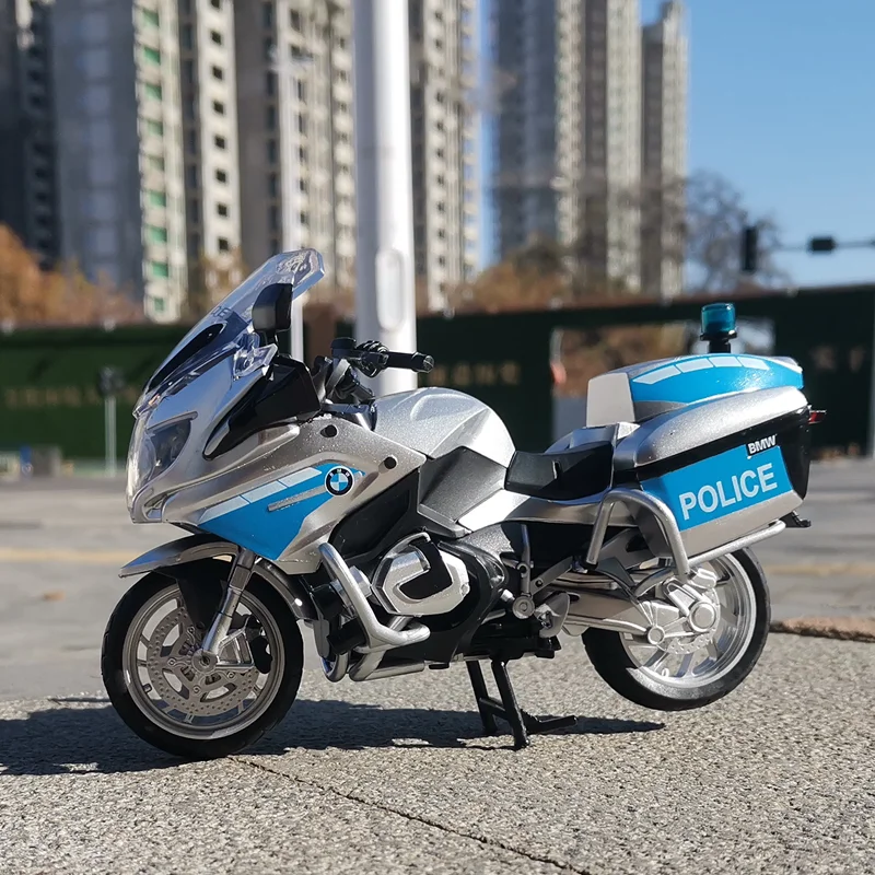 1:12 R1250RT P Police Diecast Motorcycle Model Toy Replica With Sound ...