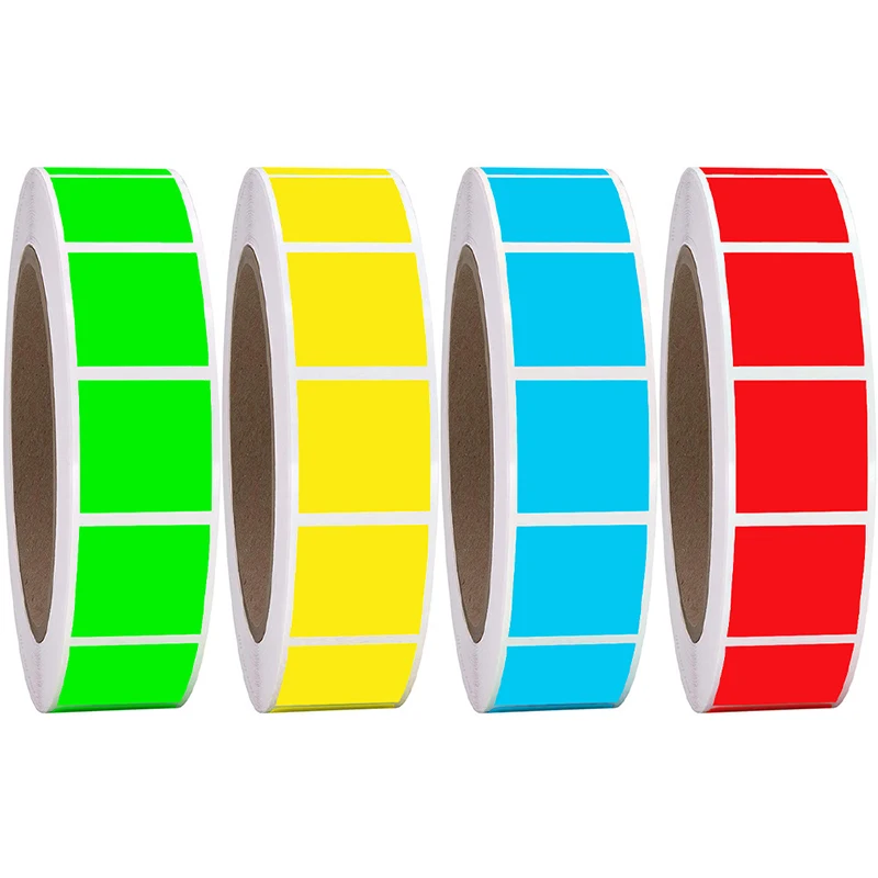 Red-Yellow-Blue-And-Green-Color-Square-Mark-Square-Identification ...