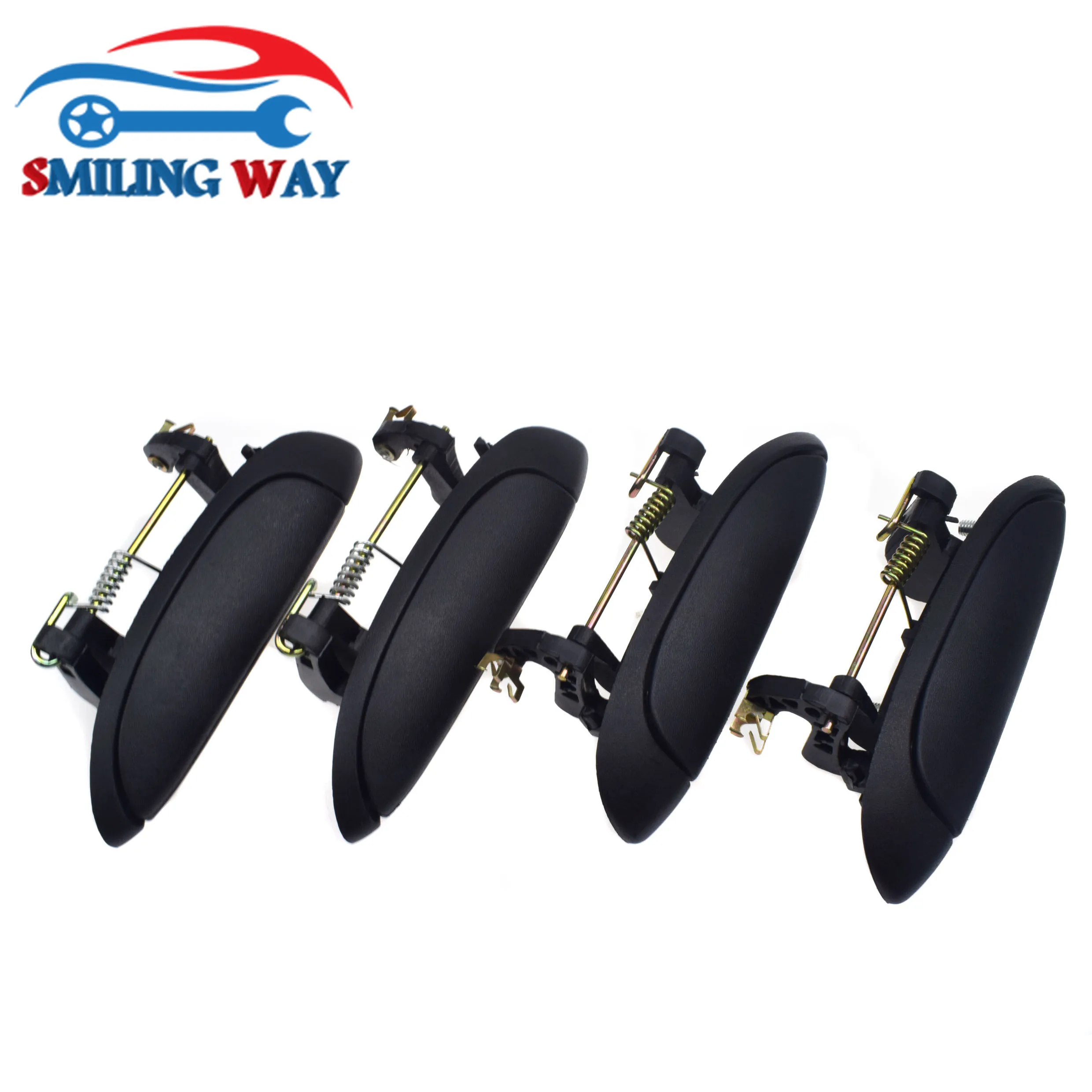 Outside Door Handle Front Rear Left Right For Renault Clio II Scenic ...