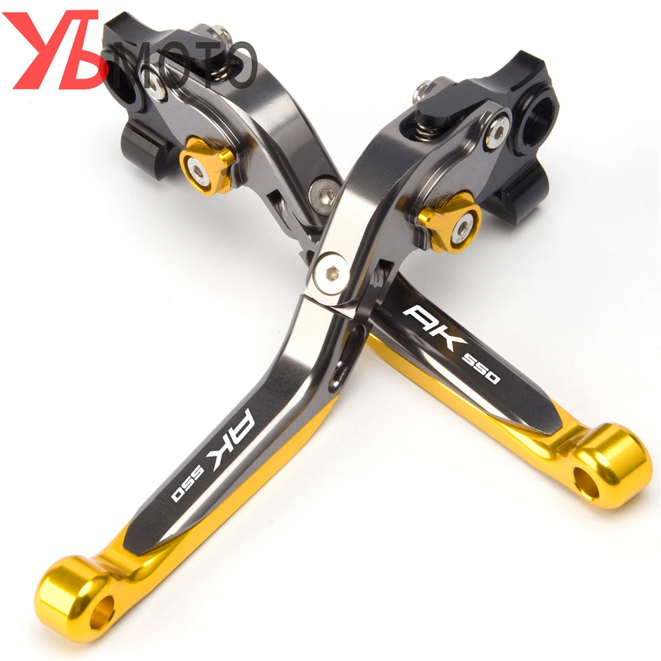 For Kymco Ak550 2017-2020 Brake Levers Ak 550 Logo Cnc Adjustable ...