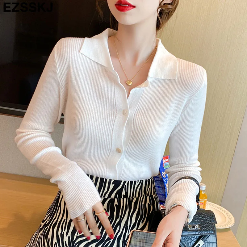 2021 Autumn Cashmere Croped Sweater Thin Sweater Women Pullover Casual ...