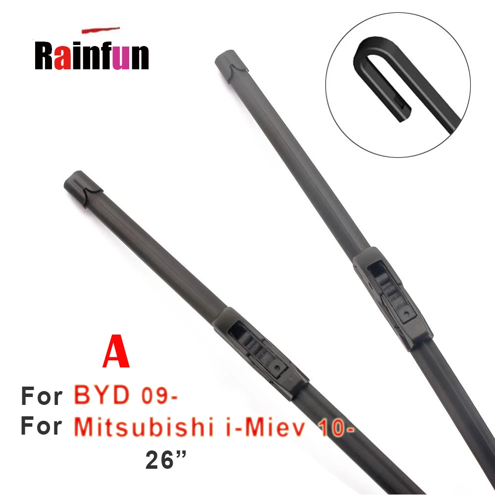 Front Wiper Blades 26" and 12" rear wiper blade for BYD F0 09 Onwards ...