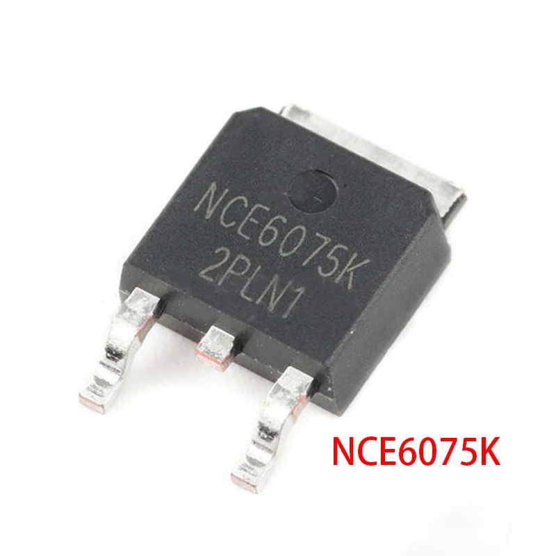 10pcs Nce6075k To252 Nce6075 To-252 6075k Mosfet-n 60v 75a - Integrated ...