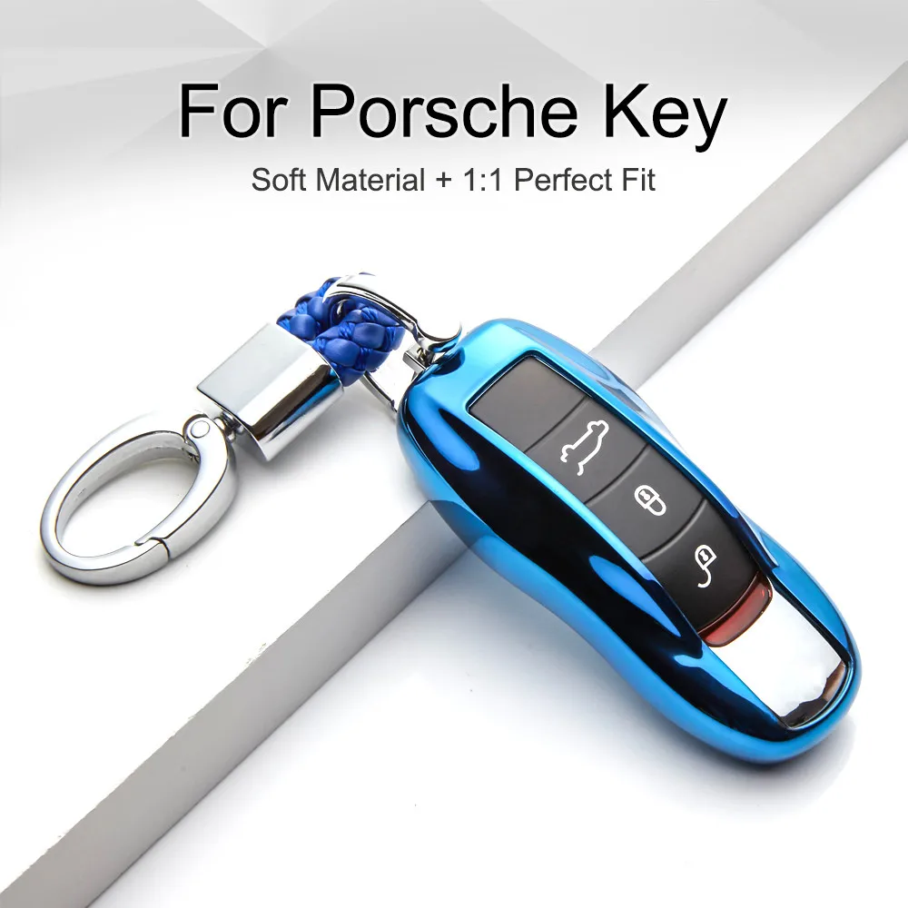 TPU-Car-Key-Case-Cover-For-Porsche-996-997-Cayenne-955-958-Panamera ...