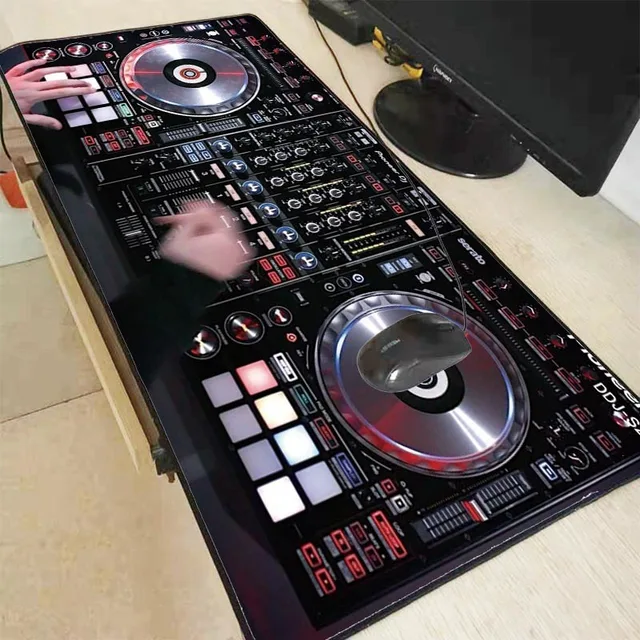 Radio Dj Workbench Mouse Pad Gamer XL Large HD Mousepad XXL Desk Mats ...