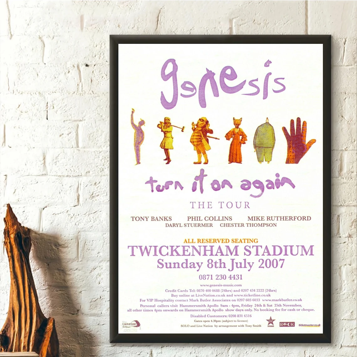 Genesis Turn It On Again Tour