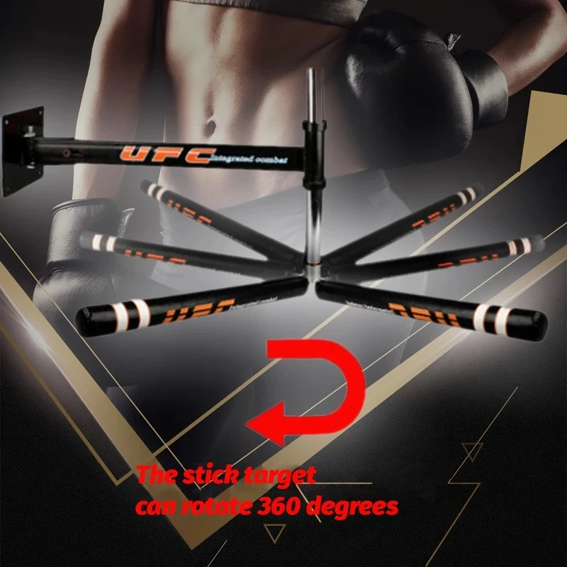 Wall-Mounted-Boxing-Spinning-Bar-Rapid-Reflex-Boxing-bar-Boxing-Fitness ...
