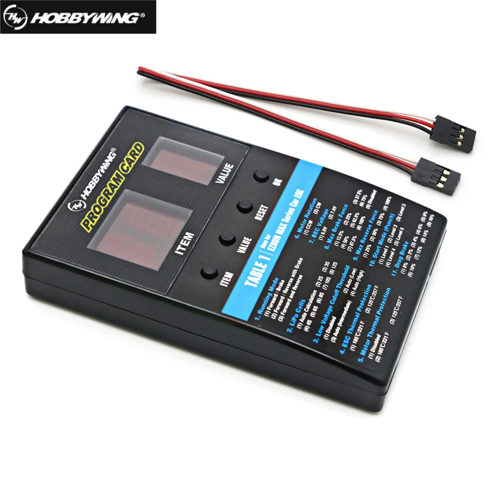 Hobbywing-RC-Car-Program-Card-LED-Program-Box-2C-Programm-Card-For ...