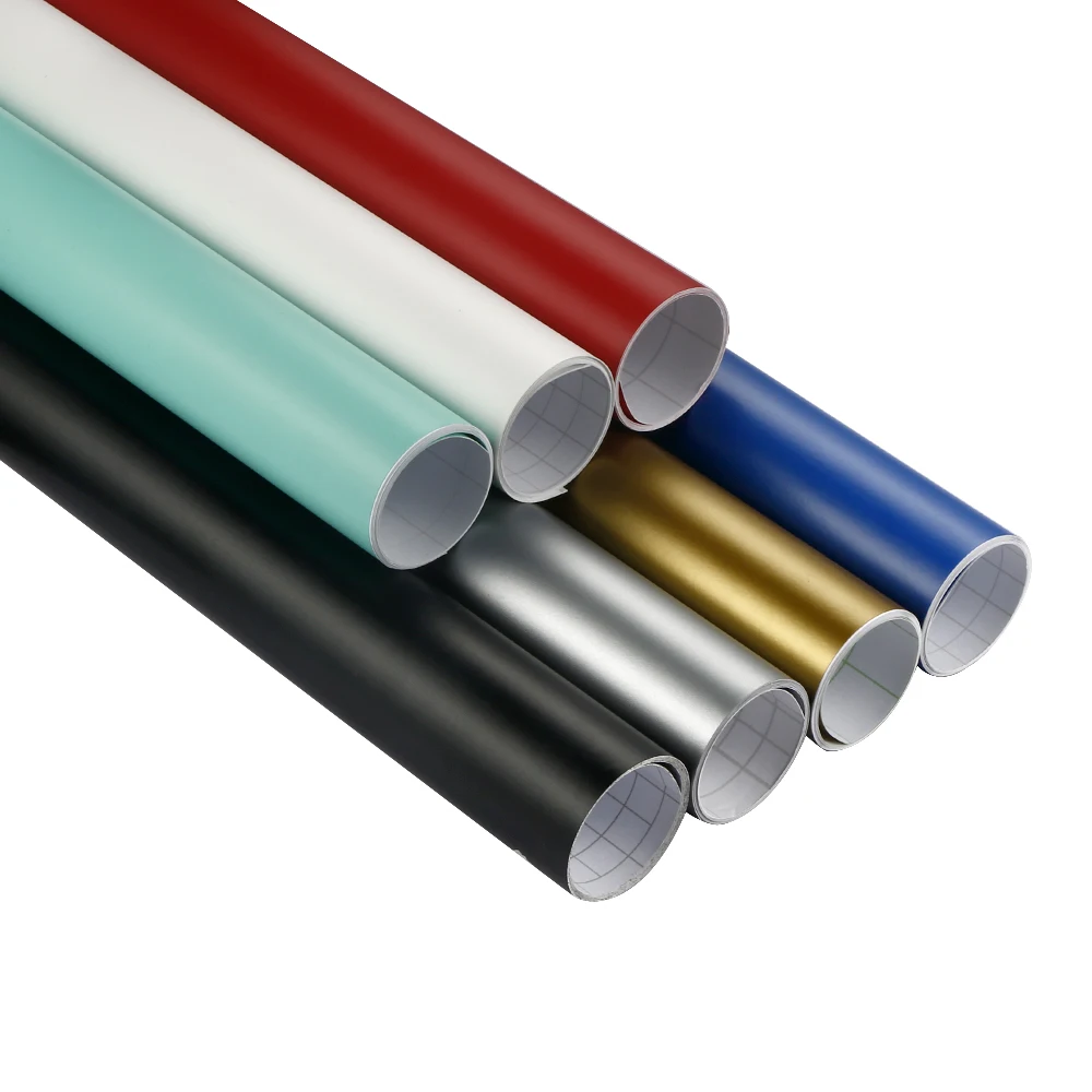 Matt Vinyl Film Wrap Stickers Foil Car Wrapping Motorcycle Automobiles ...