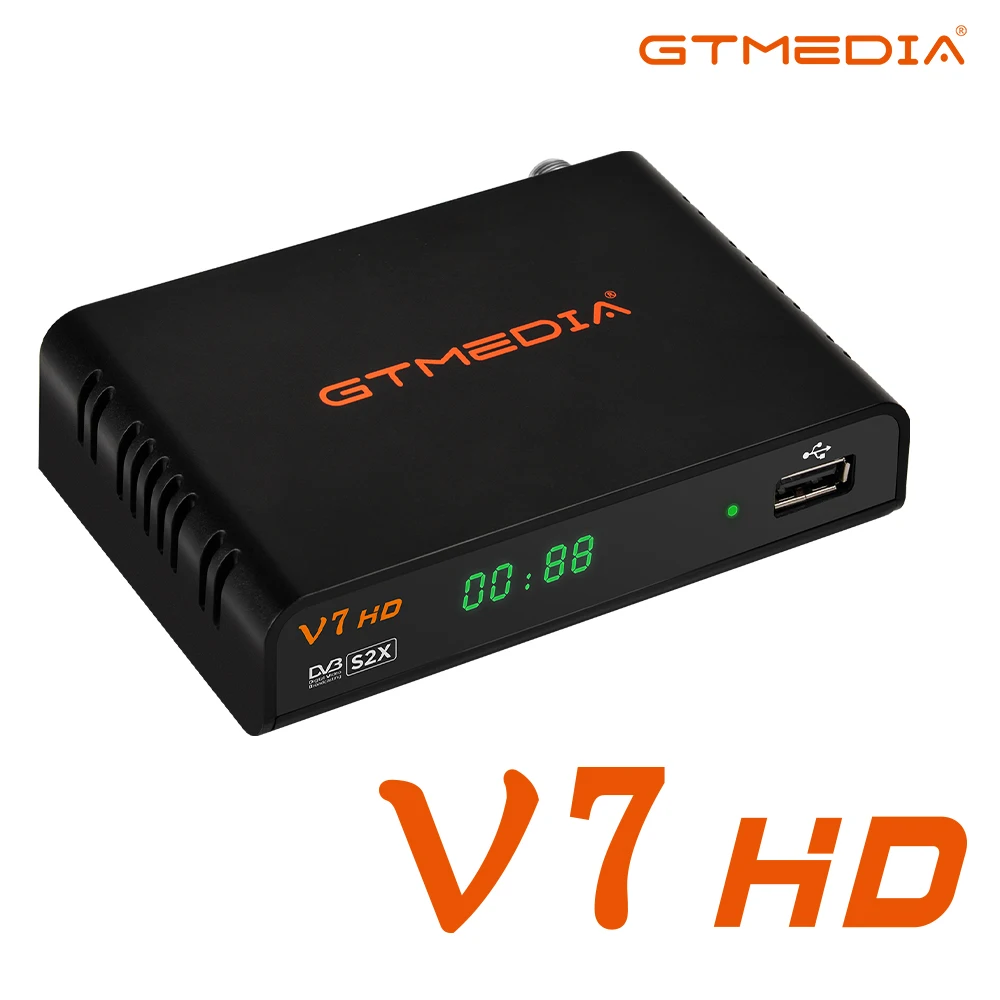 GTMEDIA-Receptor Satélite V7 S2X DVB S2, Decodificador Full HD, 1080P ...
