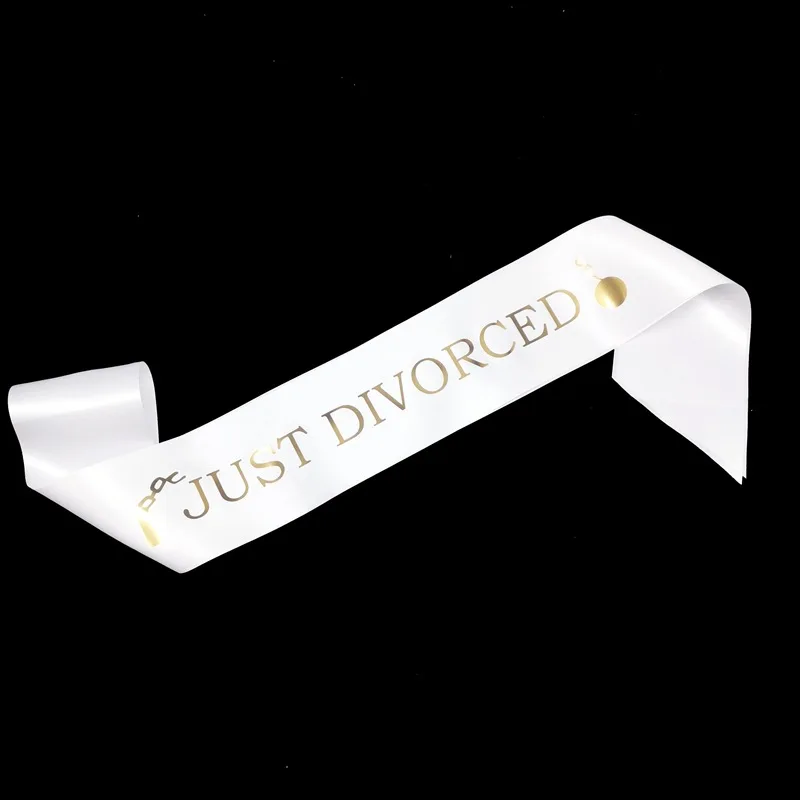 Just Divorced Sash