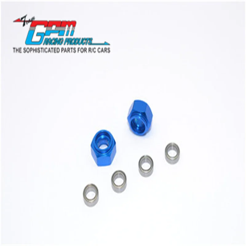 Gpm Aluminium Front Wheel Hex Adapter With Bearing - 2pcs Set For ...