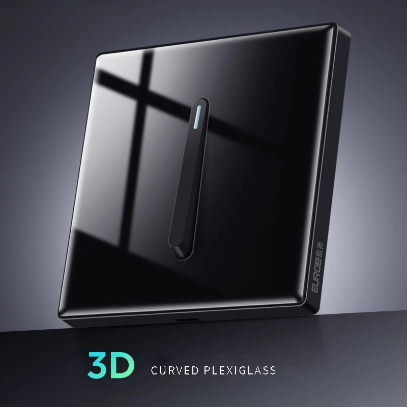 Wall push button light switch 86type 1/2/3/4gang 2way 220V 13A with usb ...