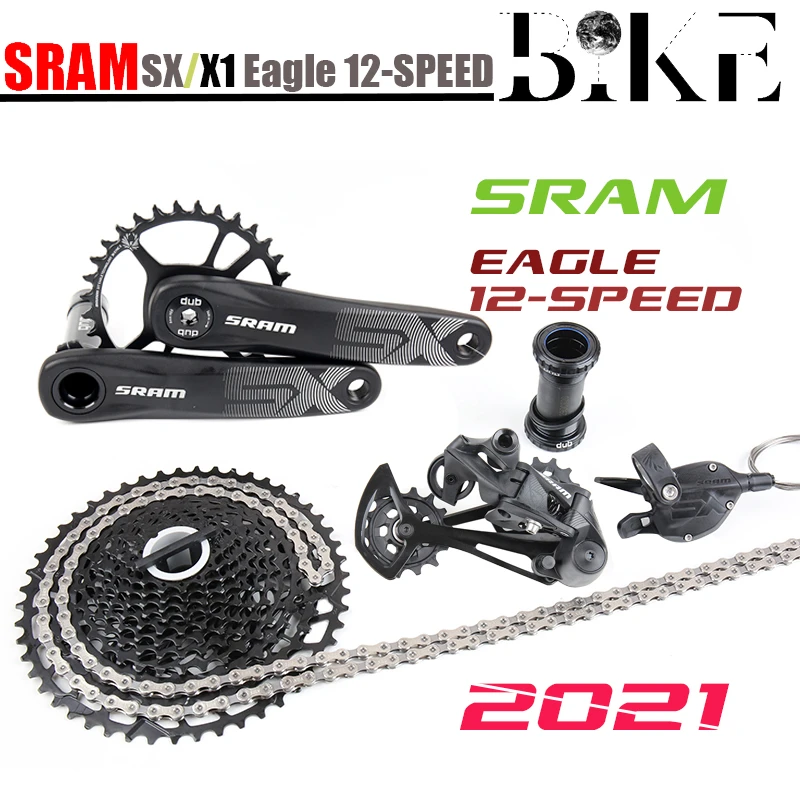 2021 SRAM SX X1 1000 EAGLE 1x12 11 50T 12 speed Groupset Kit DUB ...