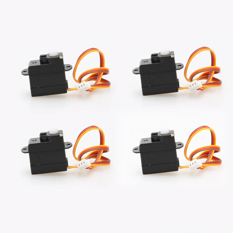 4PCS 2g Digital Nano Servo DIY Mini Fixed Wing Steering Gear 90 Degree ...