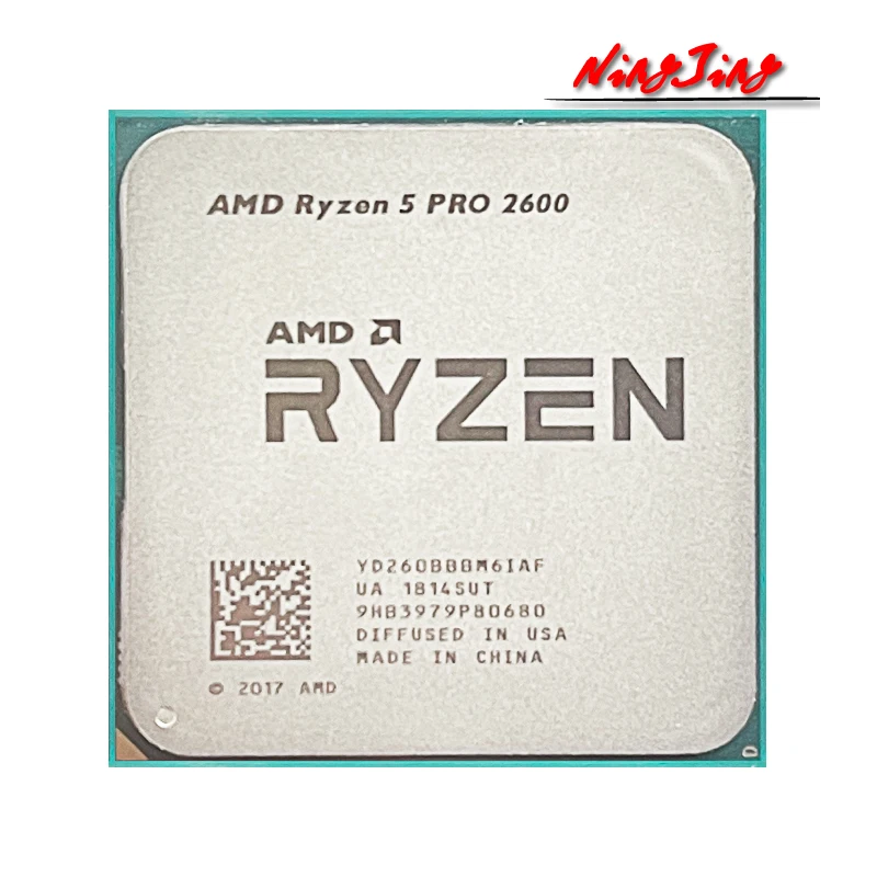 AMD Ryzen 5 PRO 2600 R5 PRO 2600 3.4 GHz Six Core Twelve Core 65W CPU ...
