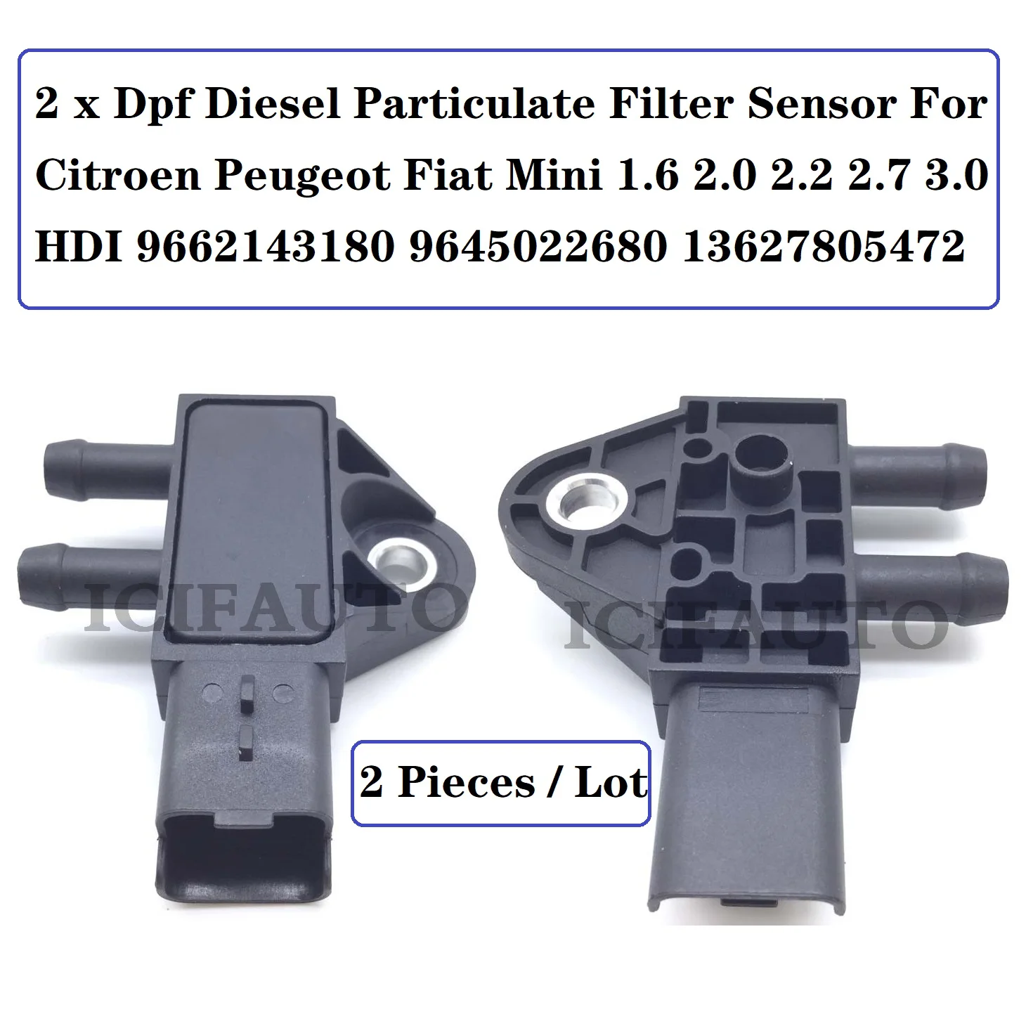 13627805472 Dpf Diesel Particulate Filter Sensor For Citroen Peugeot ...