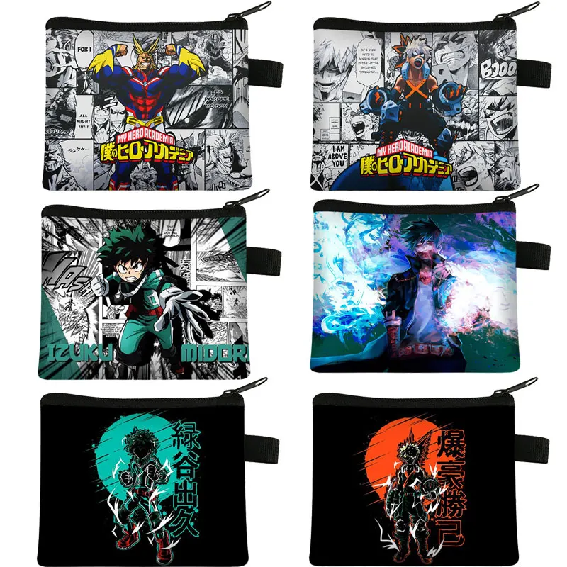 Boku Hero Academia Coin Purse | Anime Hero Academia Wallet | Wallets ...