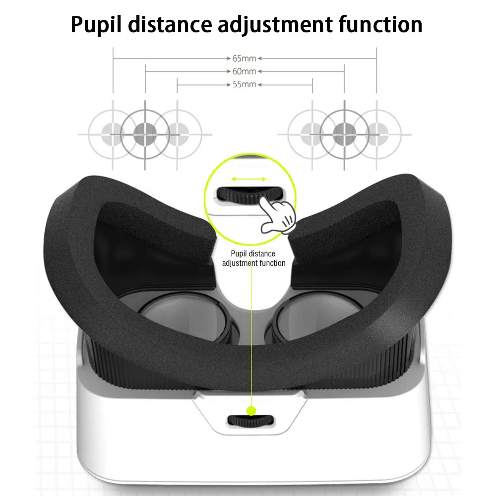 3D VR Glasses VR SHINECON 3D VR Headset แว่นตาเสมือนจริงสำหรับสมาร์ทโฟน ...