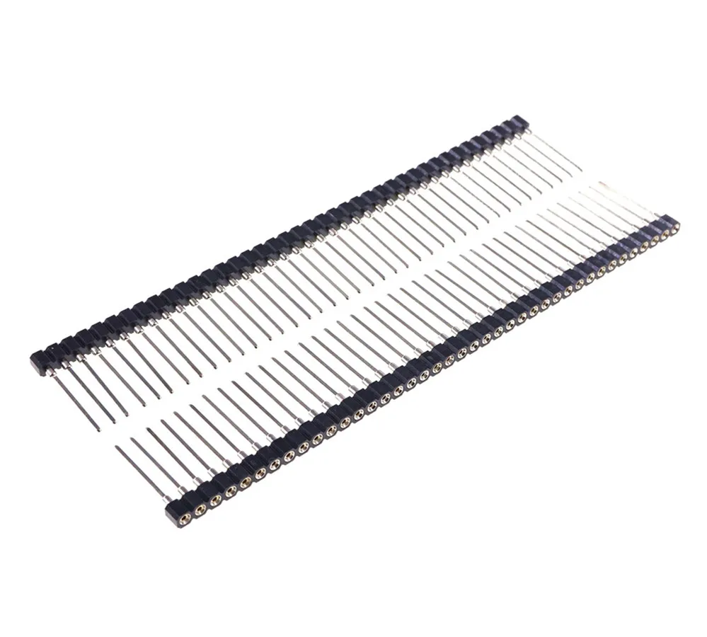 5Pcs Receptacle 2.54 Pitch Contact Clip Female Header Machined Strip IC ...