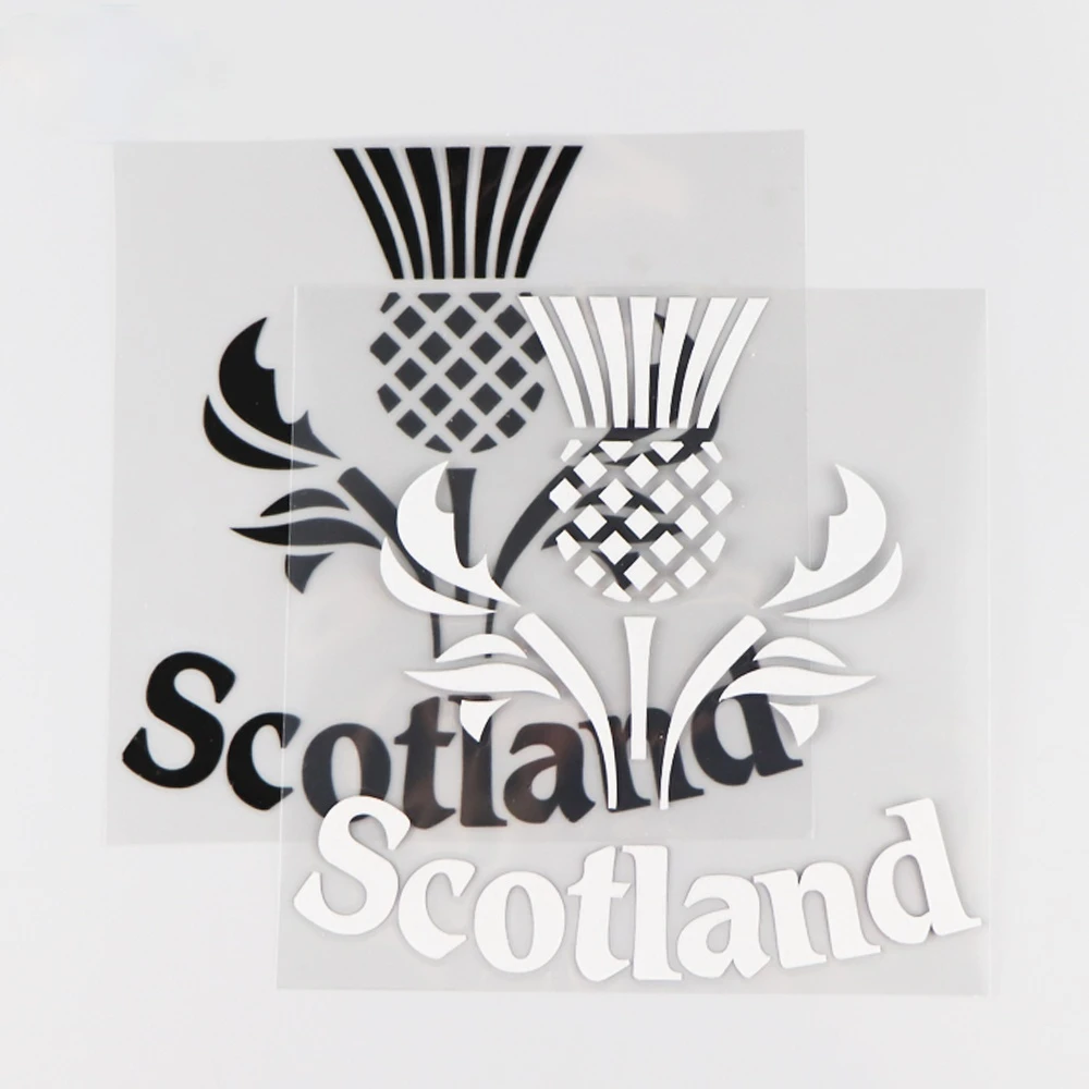 14*14CM Escocia Sign Vinyl Decal Word Decor Creative Car Sticker ...