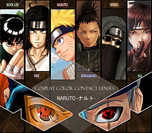 Naruto Shippuden Eye Contacts