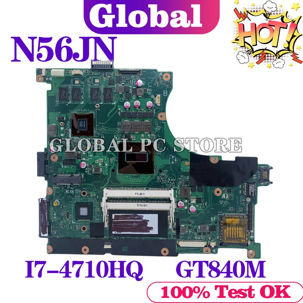 N56JN orginal Motherboard For ASUS N56JR G56J N56JN N56J Laptop ...