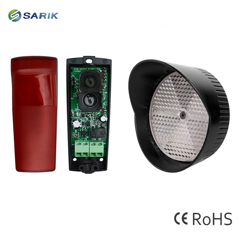 12m range Automated Gate Safe reflective Infrared Detector Sensor Swing ...