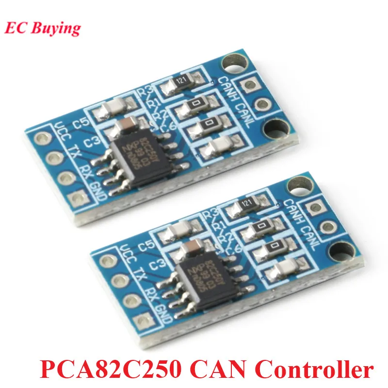 2pcs Pca82c250 Can Controller Bus Driver Interface Module Board For ...